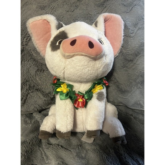 Disney | Toys | Pua Plush From Disney Moana Medium Sized Plush | Poshmark